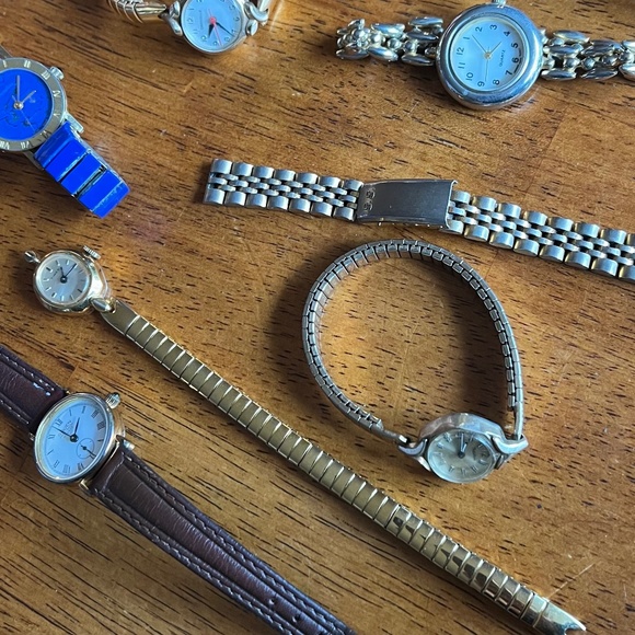 Accessories | Lot Of Womens Watches Junk Drawer Vintage Bulova ...
